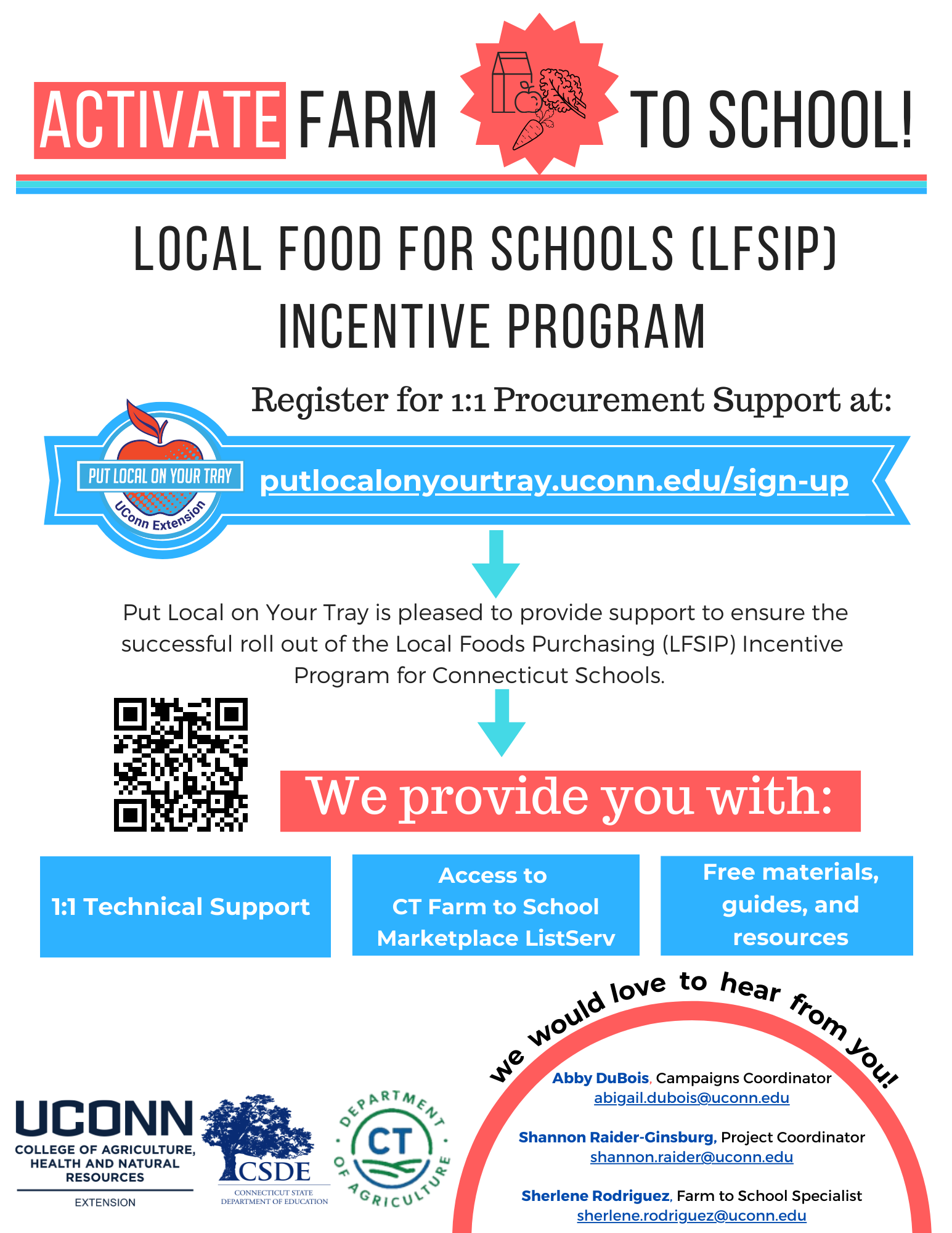 Local Food for Schools Program | Put Local on Your Tray